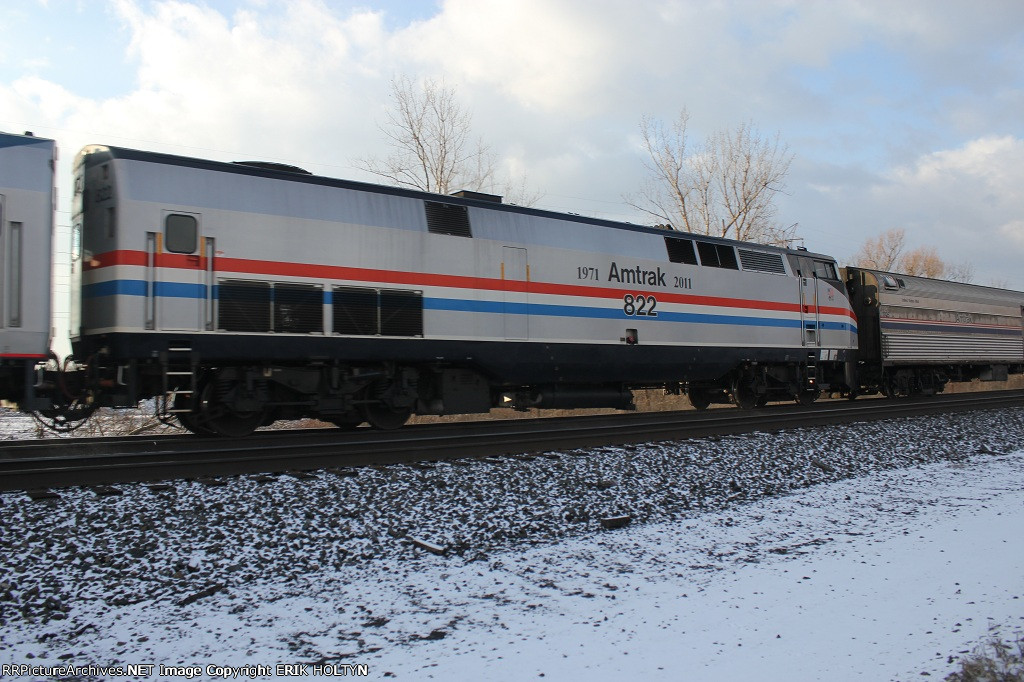 Amtrak Heritage Phase 3 822